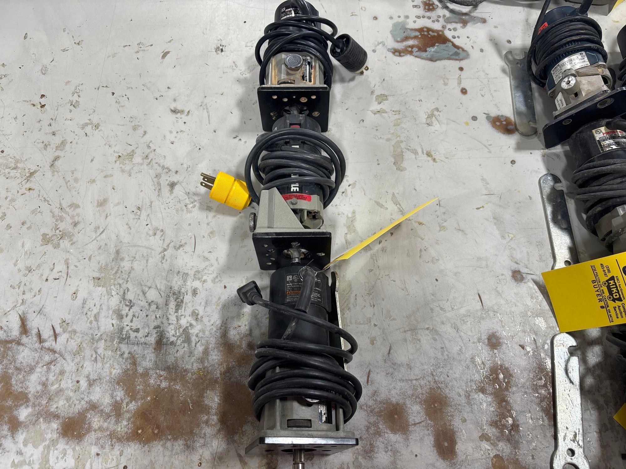 (3) Porter Cable Hand Routers | Proxibid