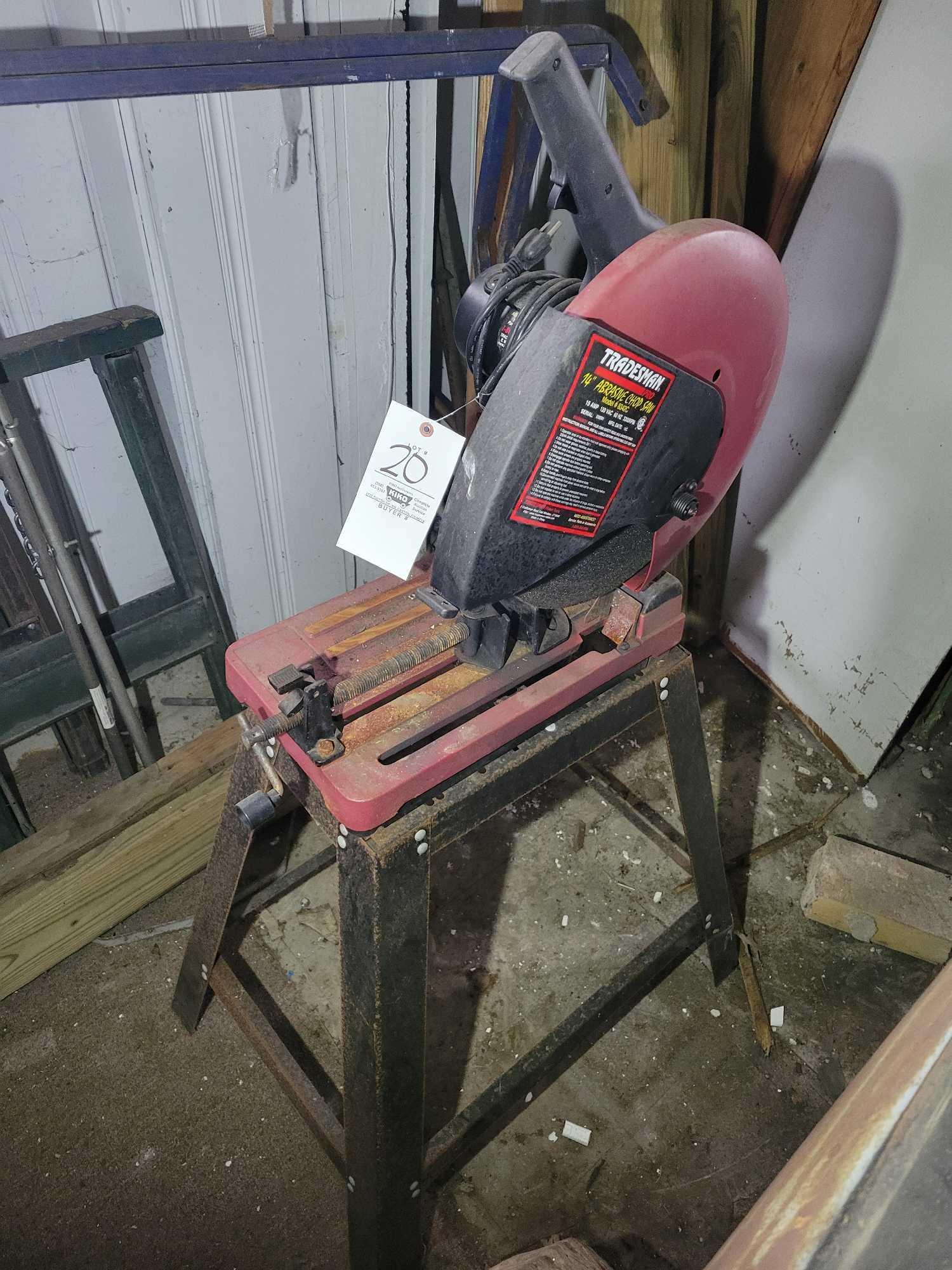 Tradesman chop saw store