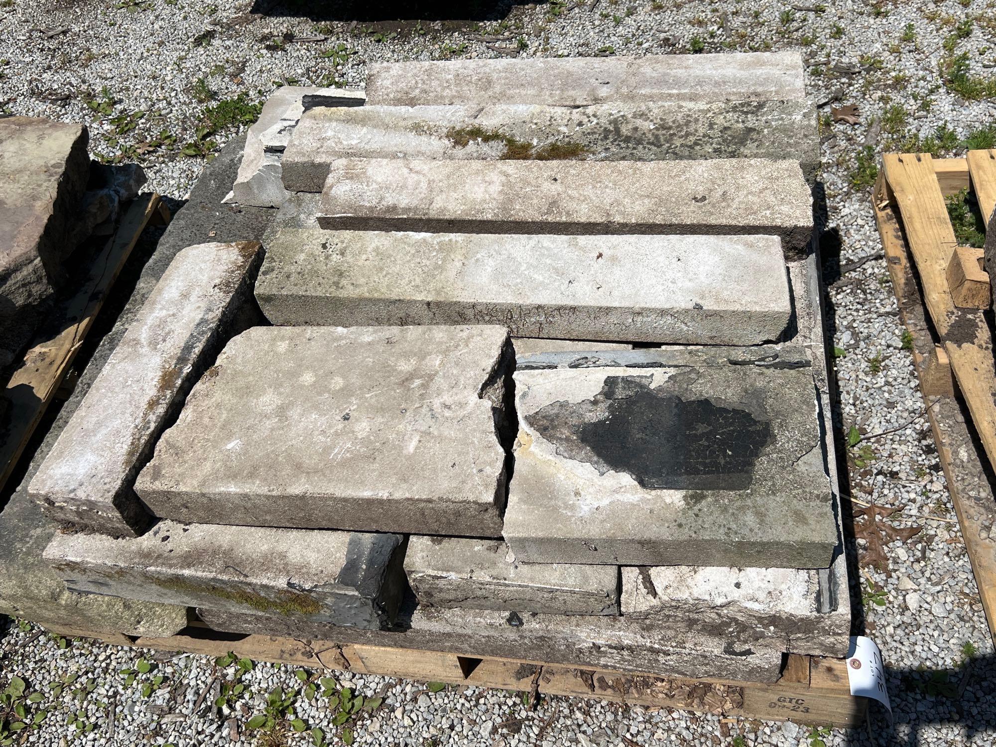 Pallet of Sandstone Landscaping Slabs | Proxibid