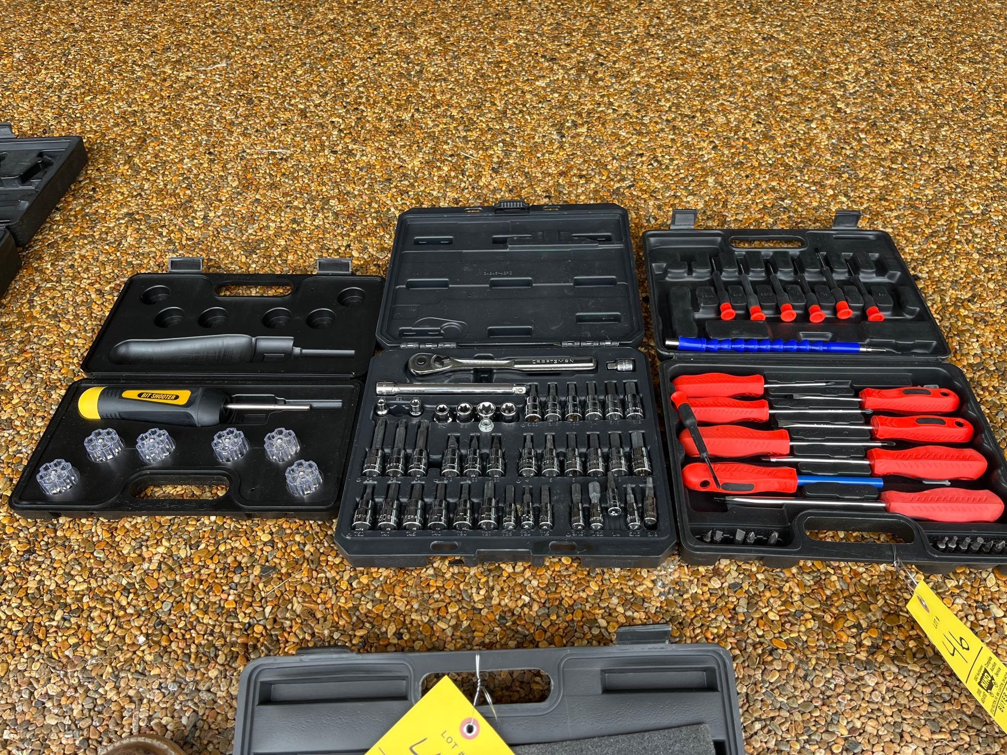 Socket set and screw driver sets | Proxibid