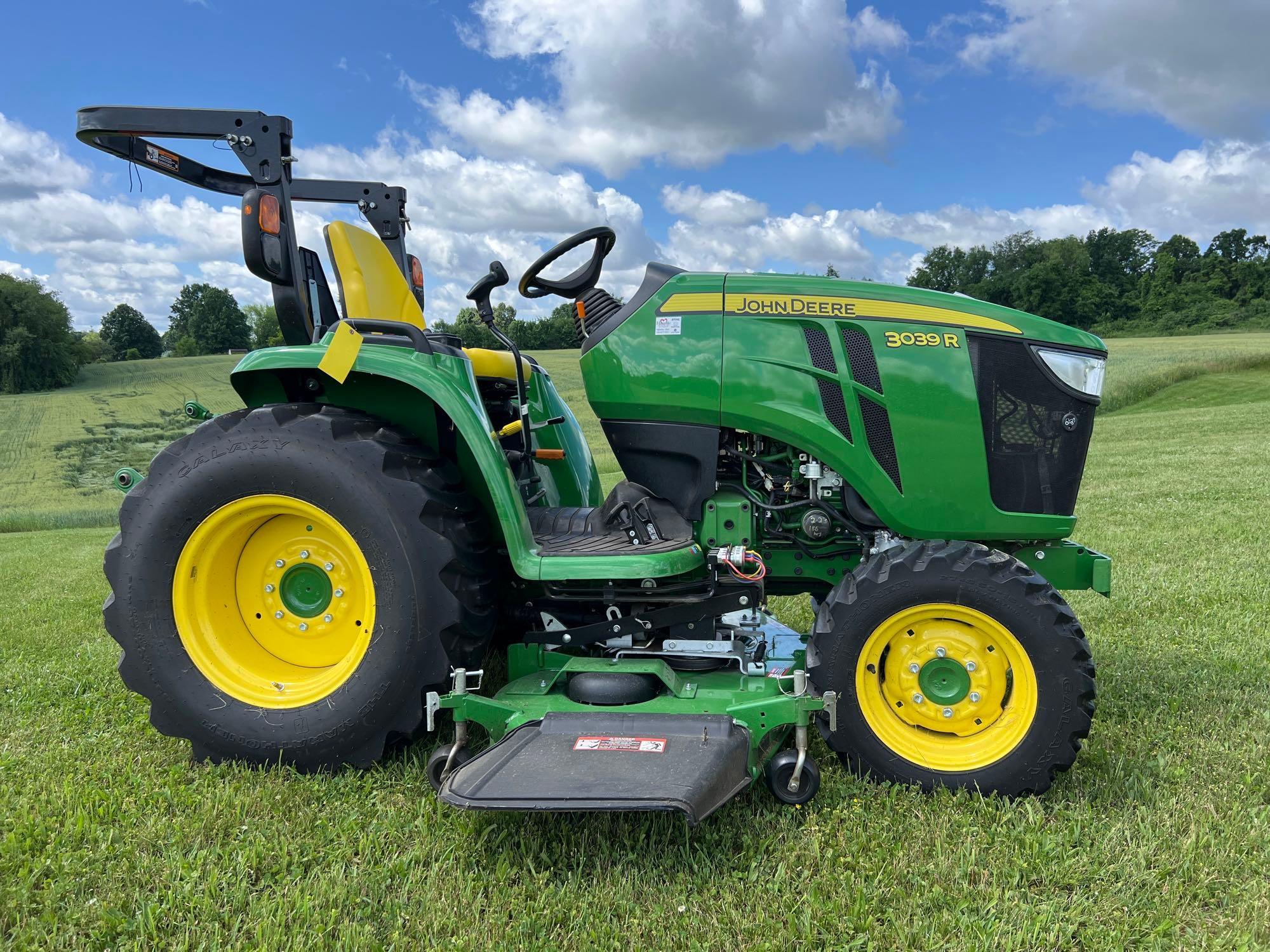 2018 John Deere 3039R Compact Utility Tractor | Proxibid