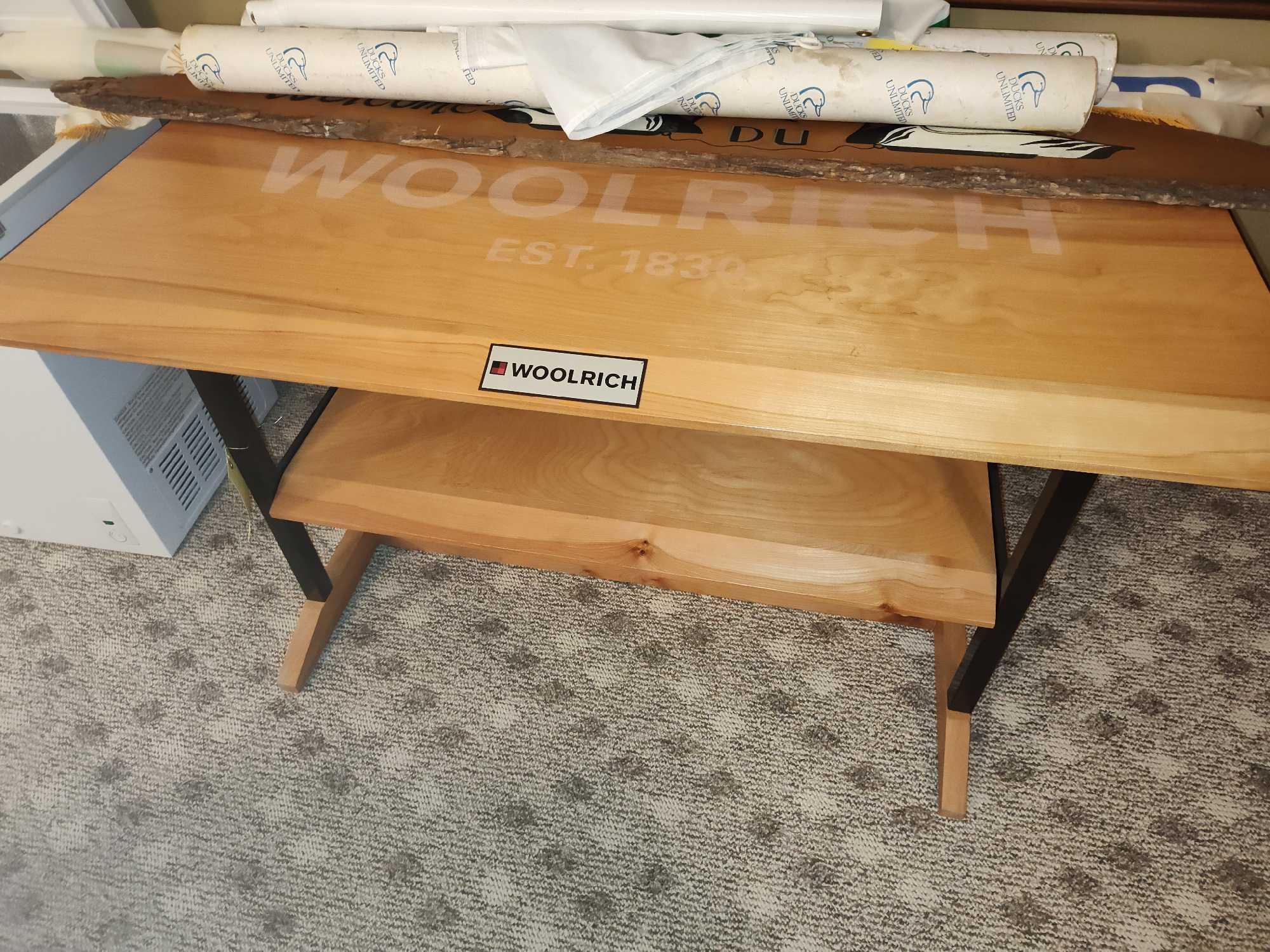 Woolrich Store Display Table | Proxibid