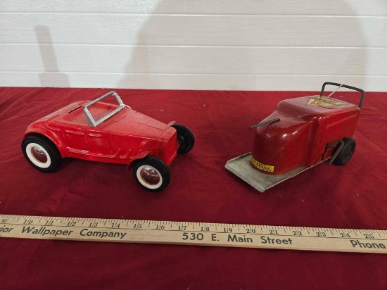 Buddy L Car Bank & Ny Lint Lift Truck | Art, Antiques & Collectibles ...