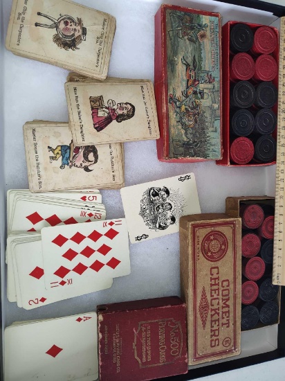 Early Playing Cards, Checkers, etc | Art, Antiques & Collectibles Toys ...
