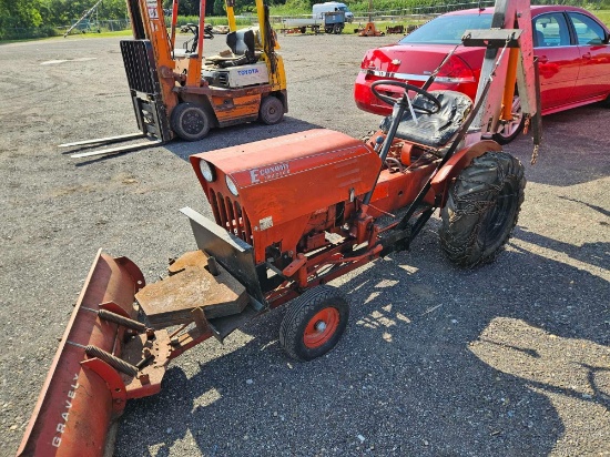 Economy Jim Dandy tractor with blade and hoist | Farm Equipment ...