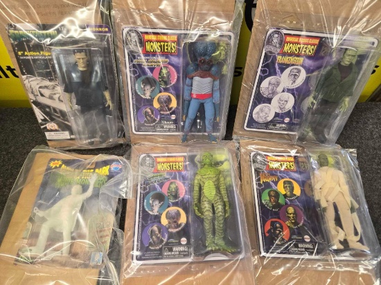 Monsters Action Figures bid x 6 | Online Auctions | Proxibid