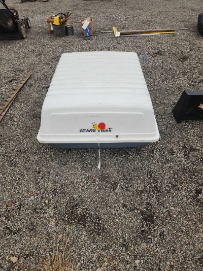 Sears X-Cargo Roof Rack Storage Container | Online Auctions | Proxibid