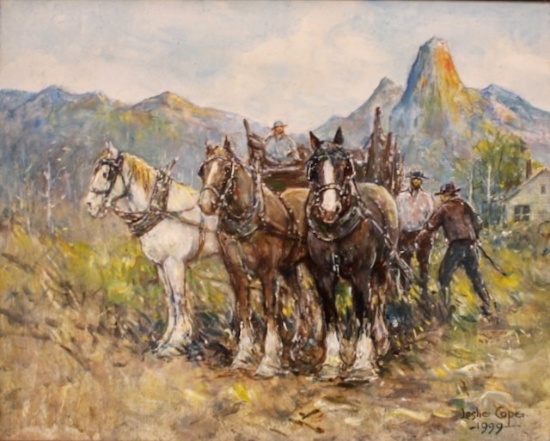 Kiko Auctioneers Auction Catalog - Original Leslie Cope Art - 23230 ...