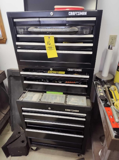 3 PC Craftsman Stackable Tool Box (not included Contents) | Online ...