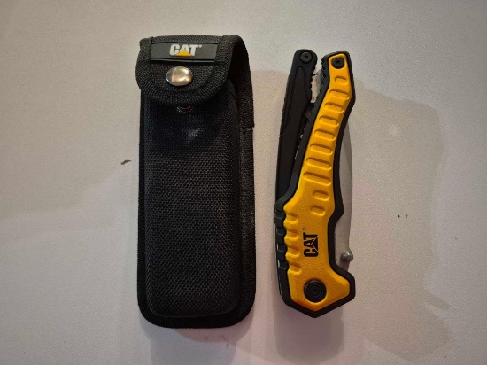 CAT Brand Multi-Tool Knife | Online Auctions | Proxibid