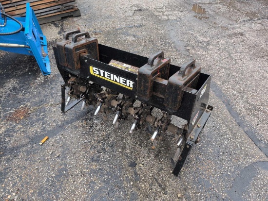 Steiner 42 inch Aerator with 4 suitcase weights | Heavy Construction ...