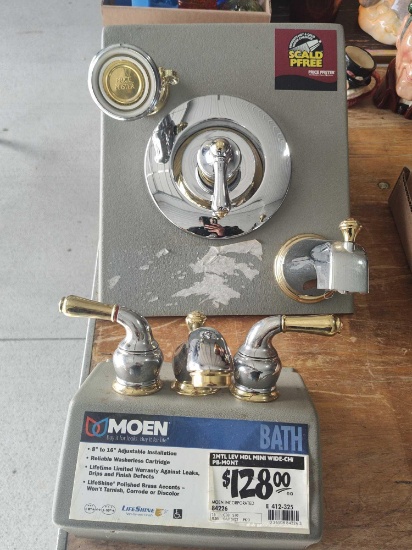 Price PFister, Moen Faucet Display | Online Auctions | Proxibid