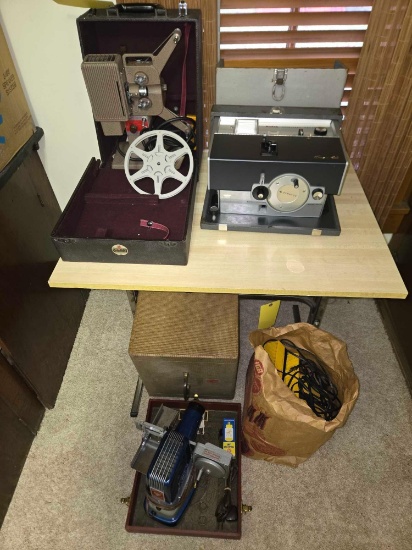 TDC vivic, Kodak Cavalcade projector, Kodascope eight 71-A, projectors ...