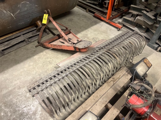 3pt. Adjustable York Style Rake | Online Auctions | Proxibid