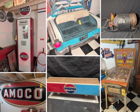 Kiko Auctioneers Auction Catalog - Gas Pump, Signs, Pepsi-Cola Mem ...