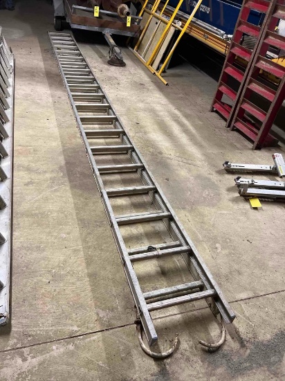 Werner Aluminum Extension Ladder 40 Ft | Online Auctions | Proxibid