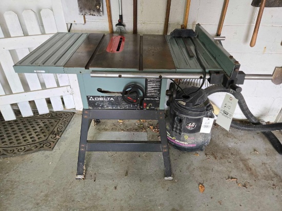 Delta table saw | Online Auctions | Proxibid