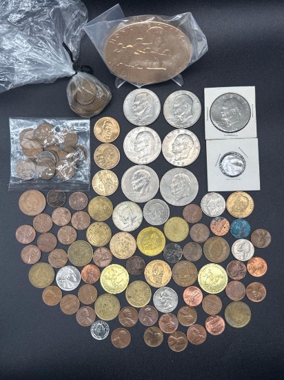 U.S. Collectors Coin & Token Grouping | Coins & Currency Exonumia Tokens | Online Auctions ...