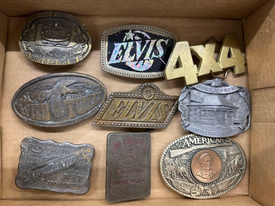 John Wayne, Jack Daniels, wild turkey, Kessler, Elvis | Online Auctions ...
