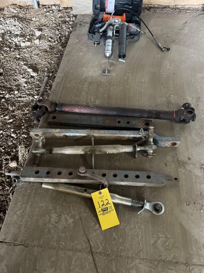 Tractor top links, drawbars, pto shaft, crossbar | Online Auctions ...