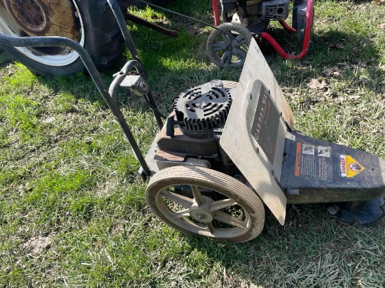 Troybuilt walk behind string trimmer | Online Auctions | Proxibid