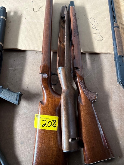 3 quality wood gun stocks | Online Auctions | Proxibid
