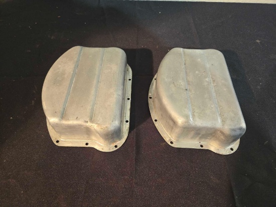 Harley Davidson Panhead Aluminum dishpan Valve Covers | Cars & Vehicles ...