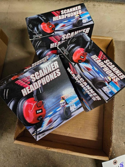 3 scanner headphones | Online Auctions | Proxibid