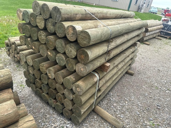 5X8 Treated Fence Post | Online Auctions | Proxibid