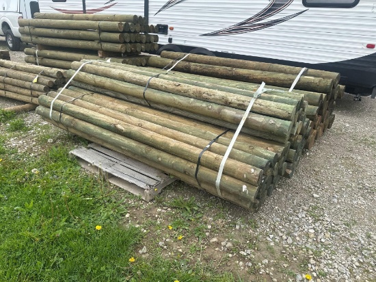 4x8 Treated Fence Post | Online Auctions | Proxibid
