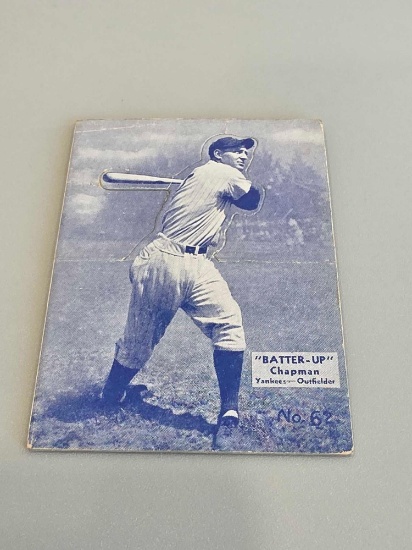 1934-36 Batter-up Chapman # 62 Baseball Card | Online Auctions | Proxibid