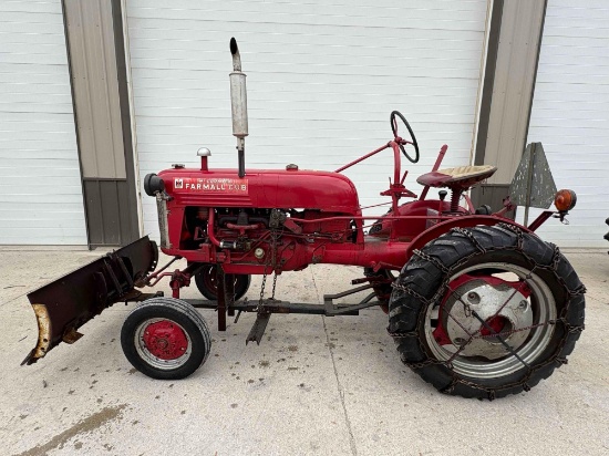 1948 Farmall Cub With Blade | Online Auctions | Proxibid