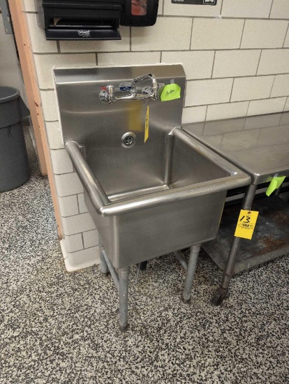 Tyson Metal Products stainless steel wash sink, cafeteria | Online ...