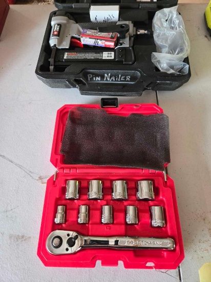 craftsman socket set and Porter cable pin nailer | Online Auctions ...
