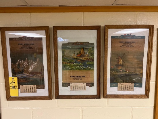 vintage advertising calendars, Model A poster | Online Auctions | Proxibid