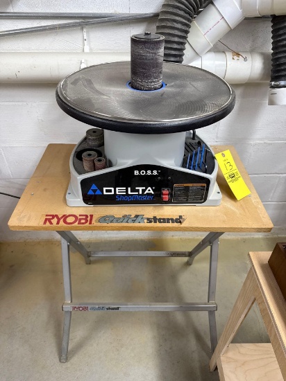 delta shop master bench top sander with stand | Estate & Personal ...