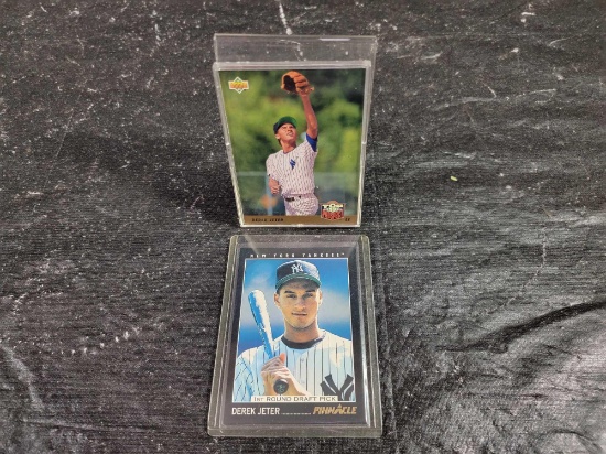 1993 UD Upper Deck & Score Derek Jeter RC Rookie Cards | Art, Antiques ...