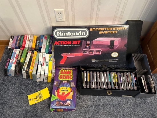 Nintendo Action Set entertainment system, tons of games | Online ...