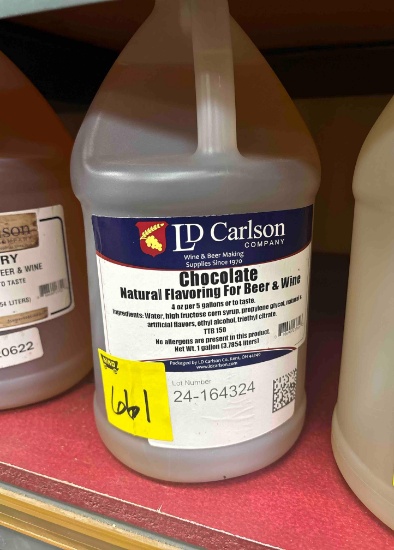 (1) LD Carlson Beer and Wine Flavoring- Chocolate | Industrial ...