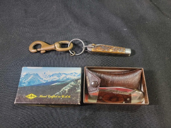 Western Westlock S-522 Pocket Folding Knife MIB + | Online Auctions ...
