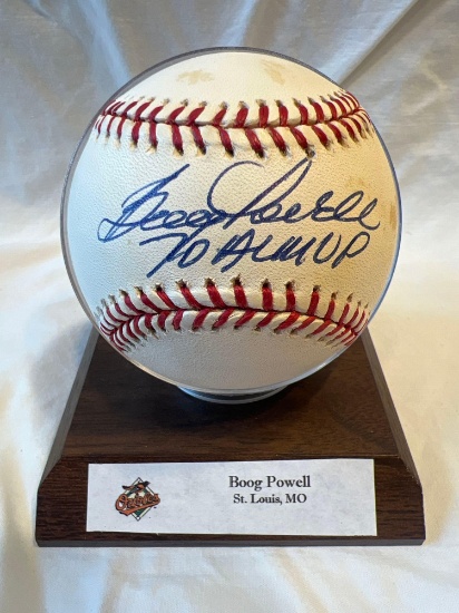 Boog Powell Autograph on Official MLB Baseball | Art, Antiques ...