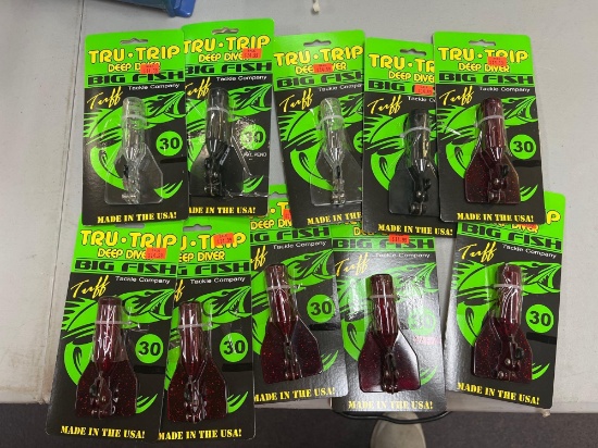 (10) Tuff Tackle Tru Trip Deep Divers | Online Auctions | Proxibid