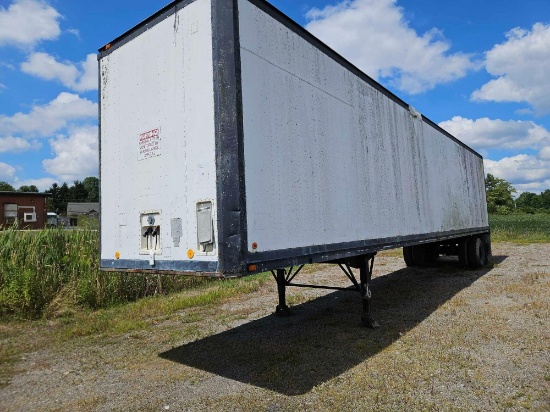 Miller 45 ft semi box trailer for storage | Commercial Trucks ...