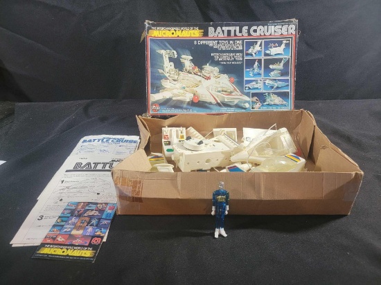 1977 Mego Airfix Micronauts Battle Cruiser in Box | Online Auctions ...