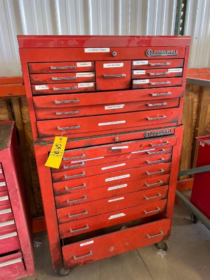 Cornwell Elite Two Pc. Stack Tool Chest | Online Auctions | Proxibid