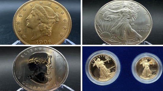 Kiko Auctioneers Auction Catalog - Gold & Silver Coin Collection ...