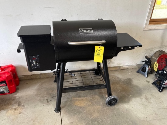 King Chii Outdoor Smoker - Like New | Online Auctions | Proxibid