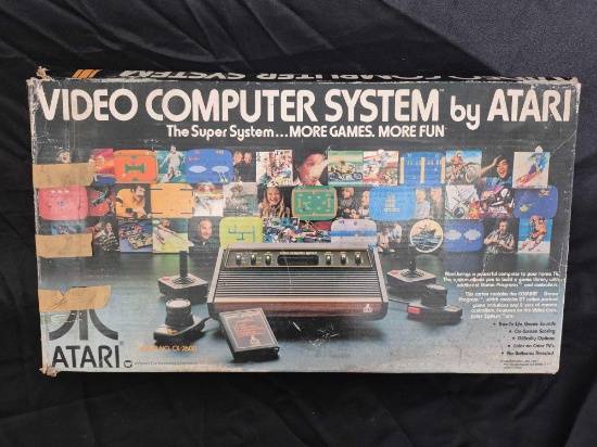 Atari 2600 Video Computer System in Box - Appears Complete | Computers ...