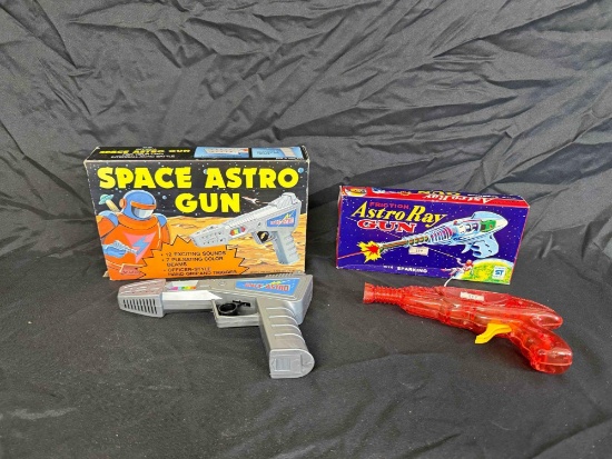 Space Astro Toy Gun and a Friction Astro Ray Gun Toy | Art, Antiques ...