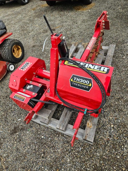 Steiner TH300 trencher attachment | Online Auctions | Proxibid